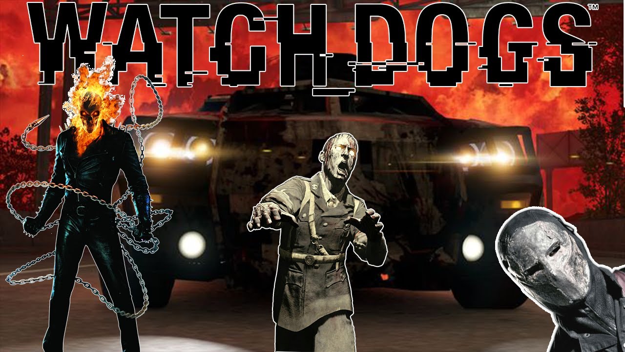 Watch Dogs : Zombie ? Ghost Rider ? Courses à la mort ? un Trip ...