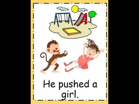 Bono the monkey goes to school/Educational Video - YouTube