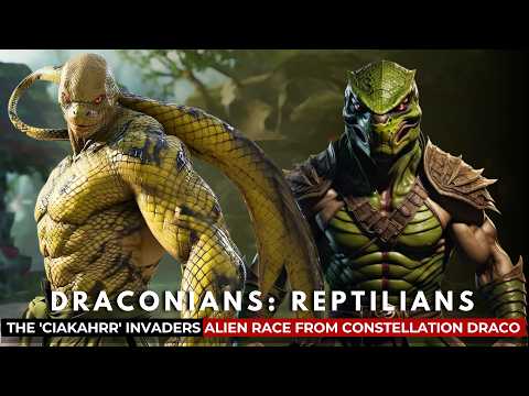 Draconians: Reptilians - The 'Ciakahrr' Invaders Alien Race from Constellation Draco