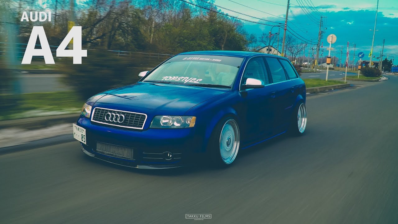 Stanced 2003 Audi A4