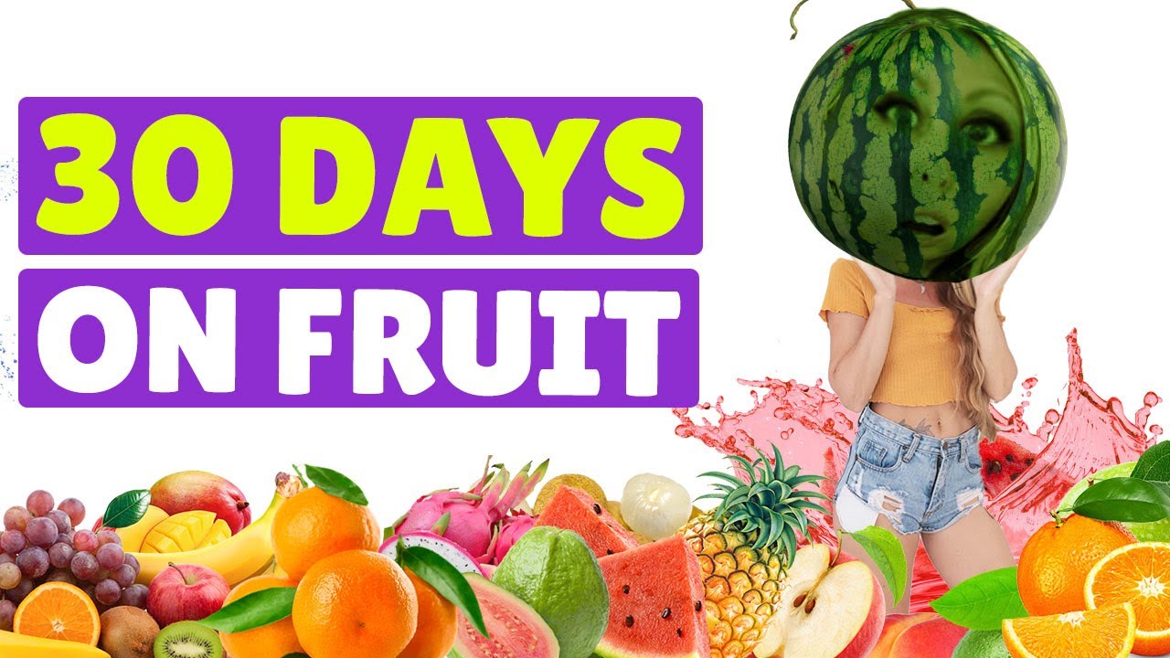 30 Days of Only Eating Fruit | Getting Ready for the Challenge - YouTube