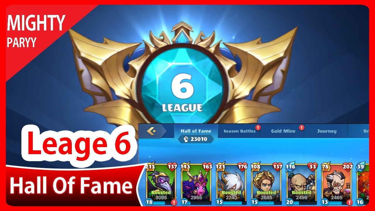 Mighty Party - How I Climbed from League 7 to League 6 in an Hour - YouTube