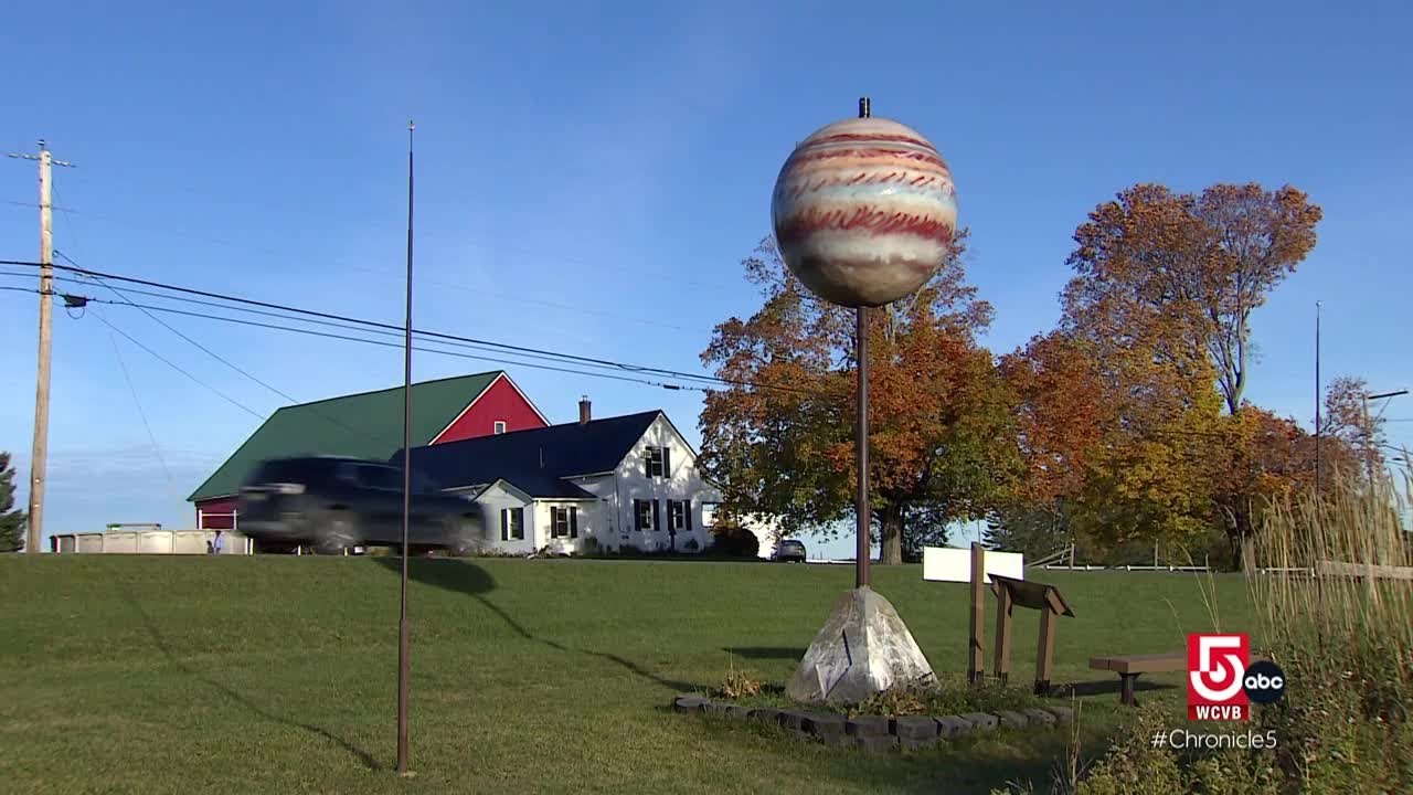 Aroostook County, Maine, is home to the largest 3D model of the solar ...
