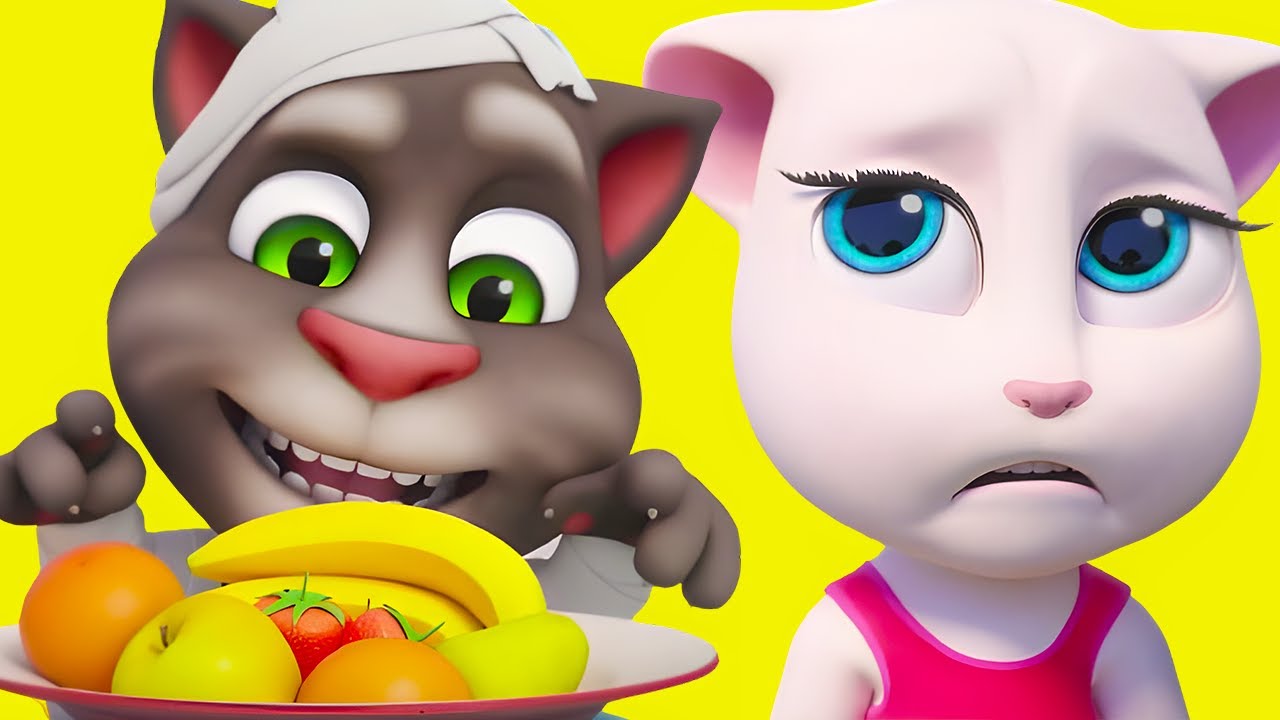 TOM'S FAKE INJURY! 😔 🤕 | TALKING TOM SHORTS | WildBrain Kids - YouTube