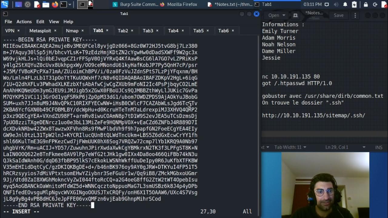 [FR] TryHackMe - Wgel CTF - EASY (Gobuster + Wget Privesc) - YouTube