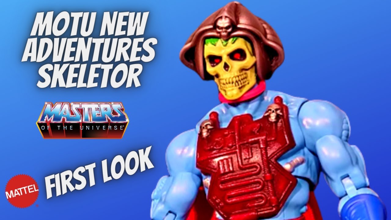Masters Of The Universe Masterverse New Adventures Skeletor Figure ...