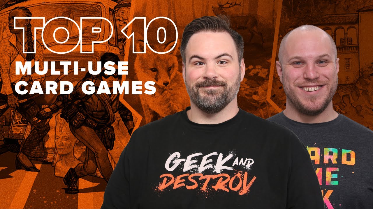 Top 10 Multi-Use Card Games - YouTube