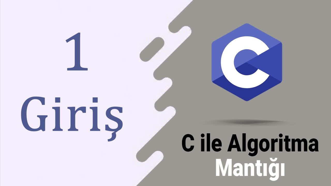 Ders 1 C Programlamaya Giriş - YouTube