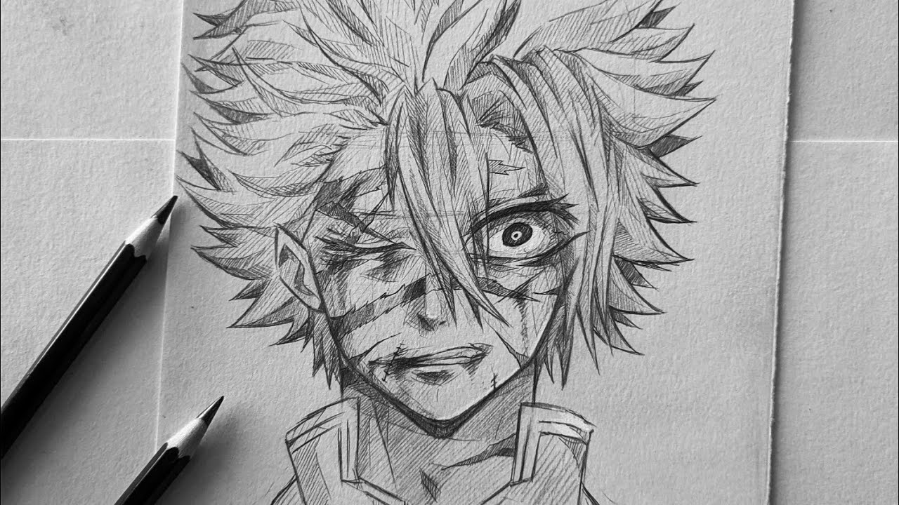 Demon Slayer Pencil Sketch