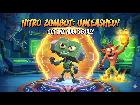 Crash Bandicoot: On the Run! Nitro Zombot Defeated! 💎 75 - YouTube