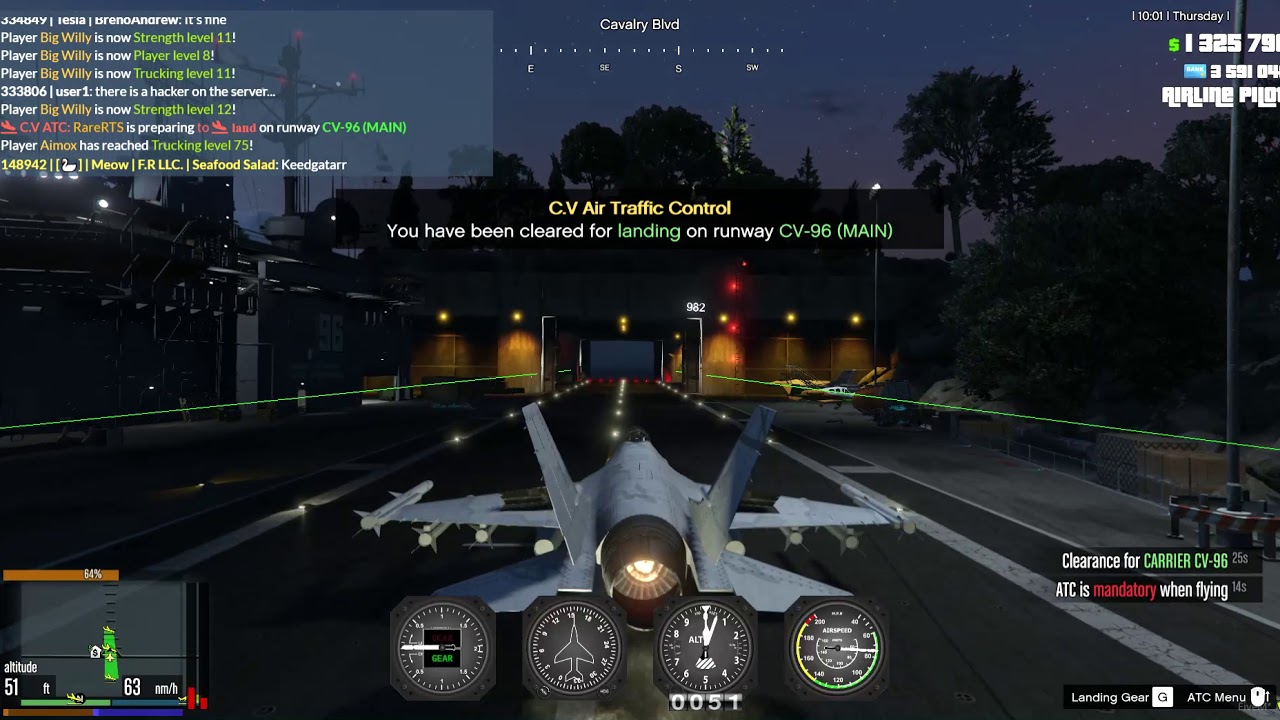 Where You Can Find a Fighter Jet In Transport Tycoon (FiveM) - YouTube