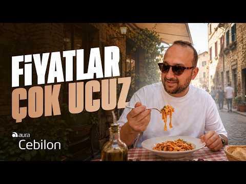 İTALYA'DA BU FİYATLAR SİZİ ŞOK EDECEK | ROMA 🇮🇹