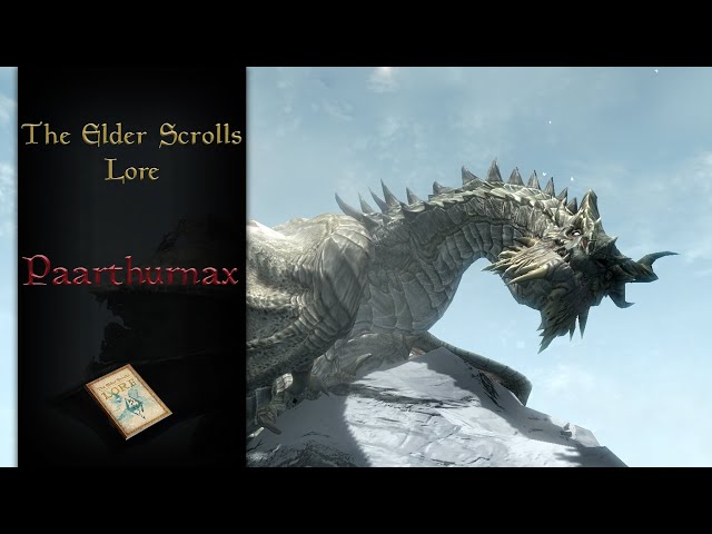 Skyrim Paarthurnax Statue