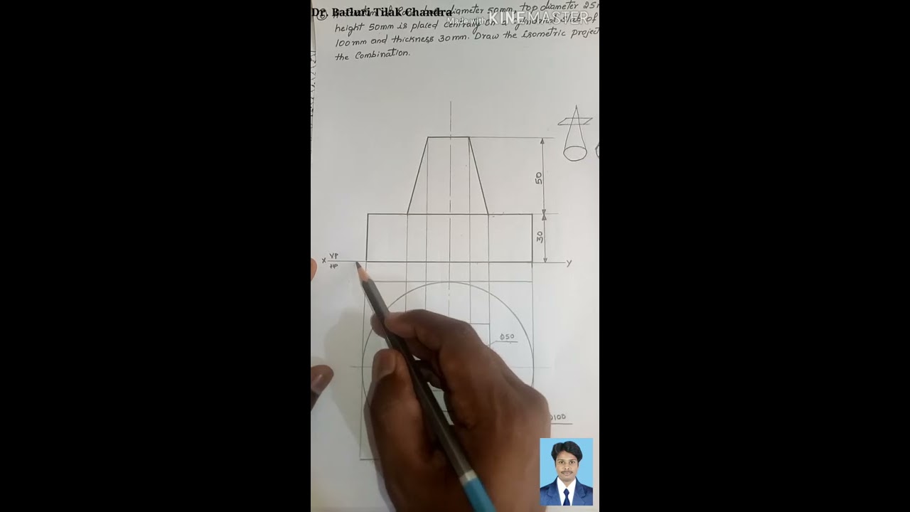 COMPUTER AIDED ENGINEERING DRAWING/ISOMETRIC PROJECTION - YouTube