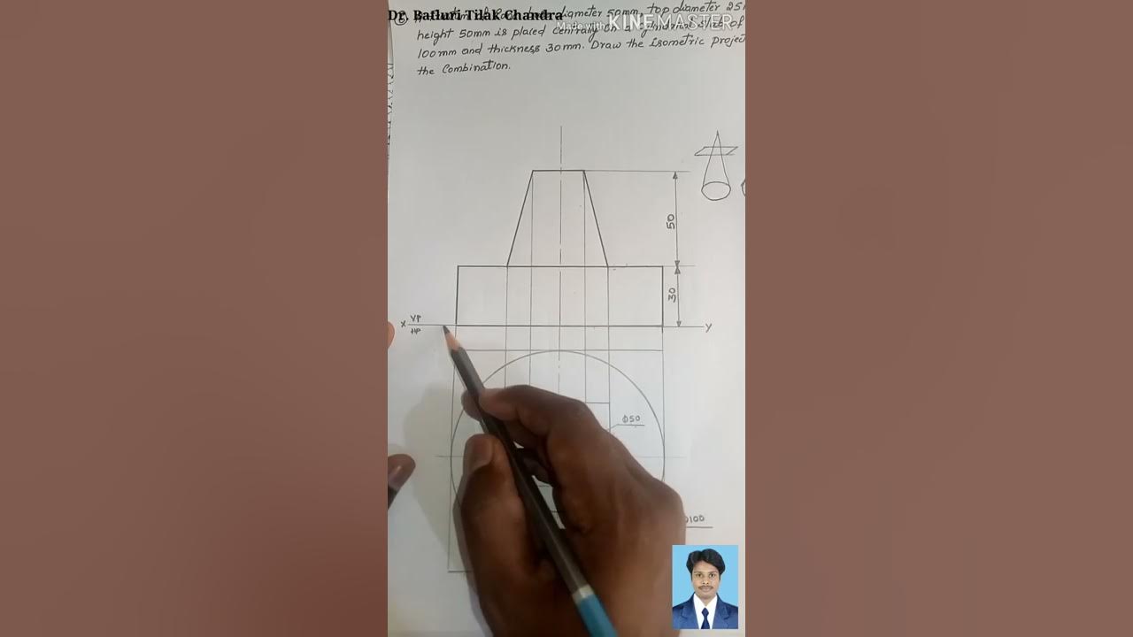 COMPUTER AIDED ENGINEERING DRAWING/ISOMETRIC PROJECTION - YouTube
