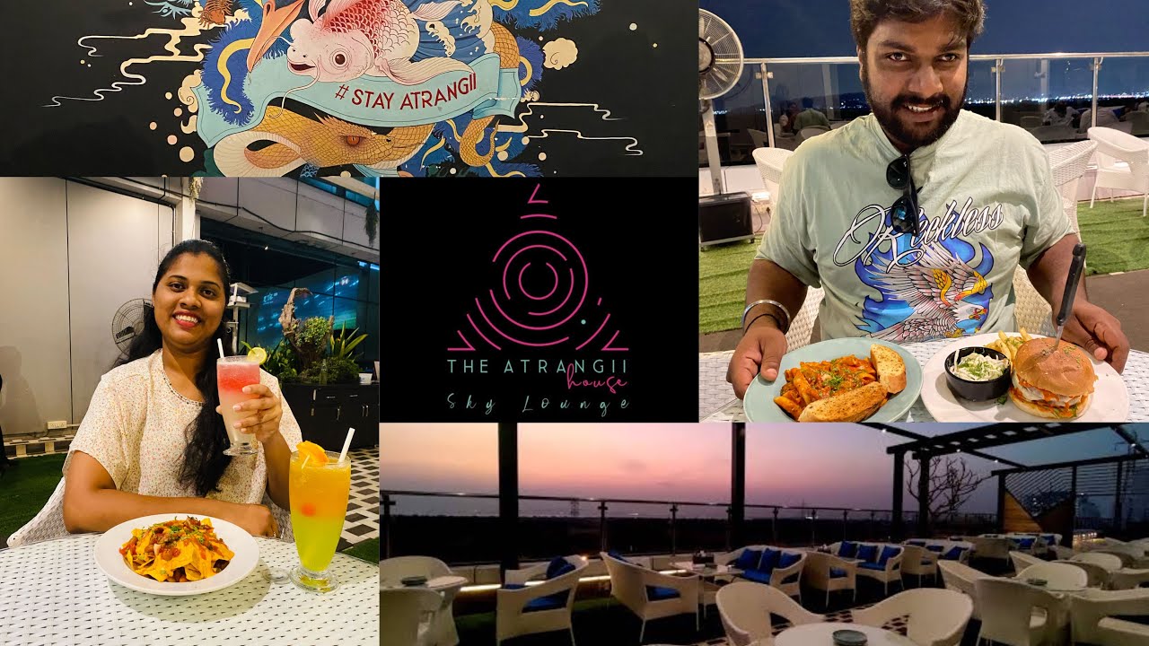 ONE OF THE BEST ROOFTOP LOUNGE IN NAVI MUMBAI - THE ATRANGI HOUSE SKY ...