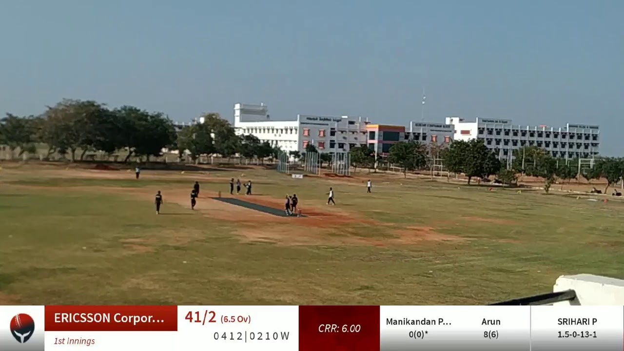 Live Cricket Match | HCL Corporate vs ERICSSON Corporates | 31-Jan-20 ...