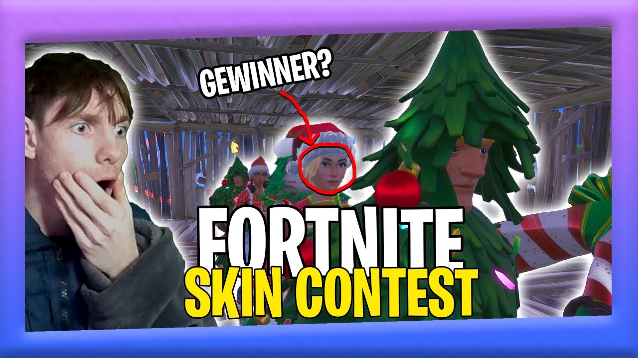 🎄WEIHNACHTS SKIN CONTEST🤔Wer holt sich den Sieg? - YouTube