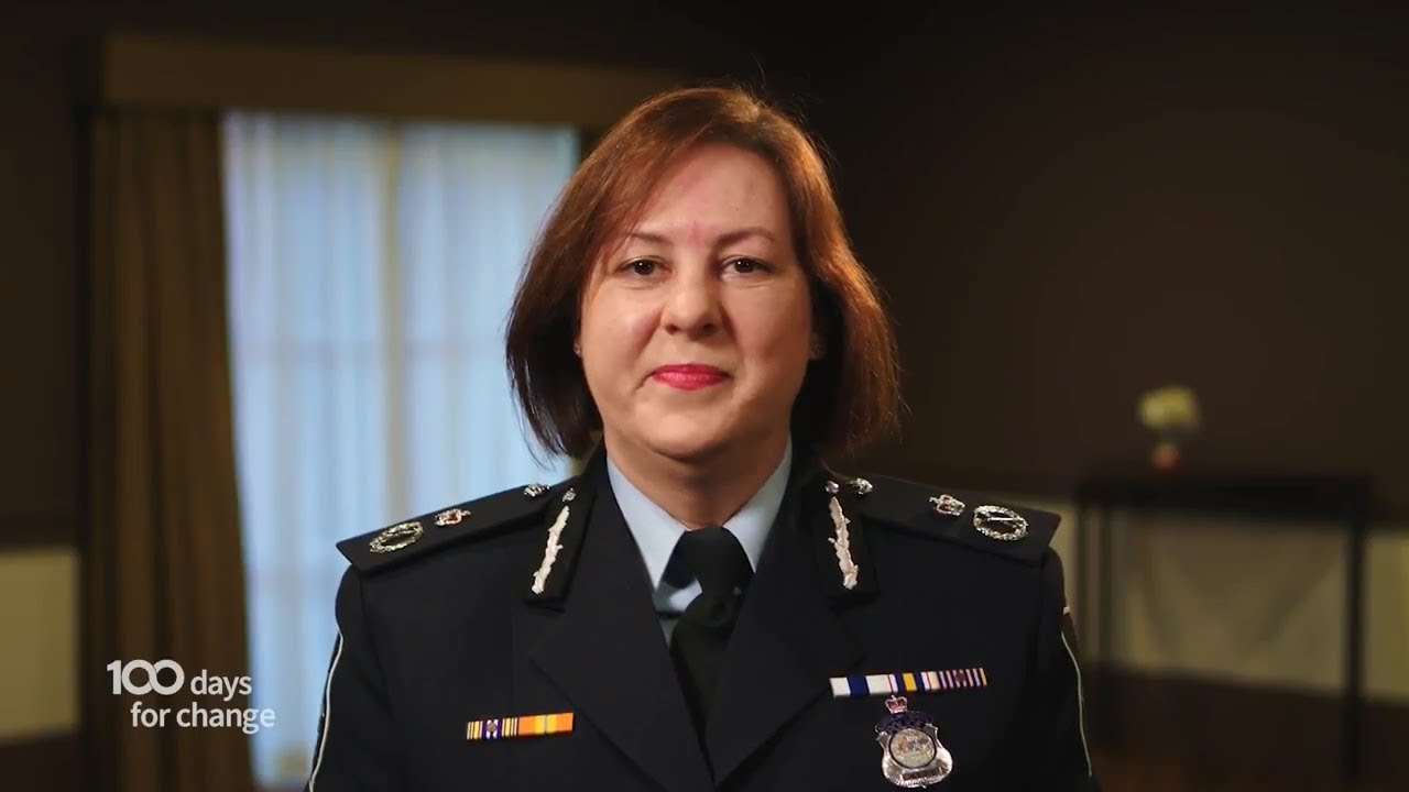 Leanne Close APM champions 100 Days for Change - YouTube