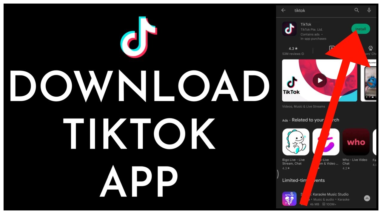 How to Download & Install TikTok App 2023? - YouTube