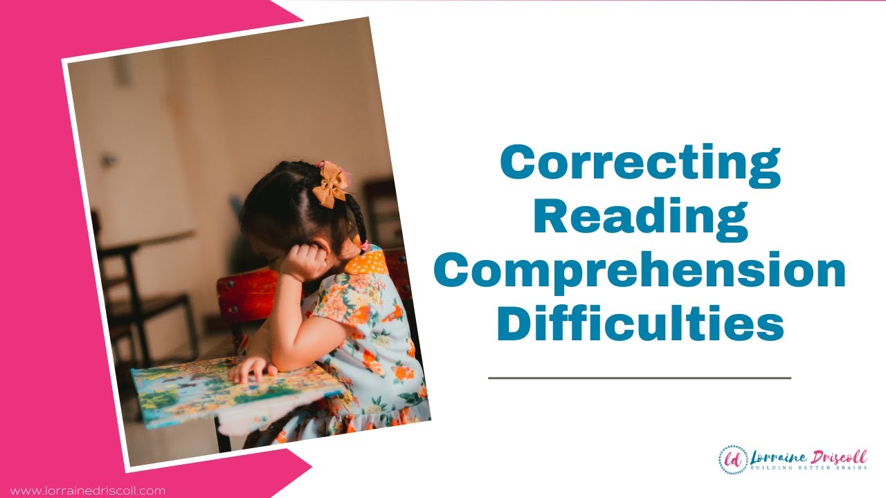 Correcting Reading Comprehension Difficulties - YouTube