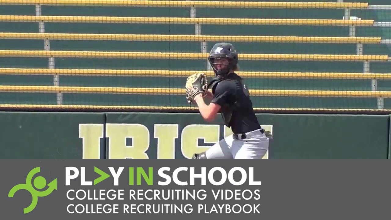 Peyton Crews Catching - Diamond Baseball - Filmed Sept 2023 - www.PlayInSchool.com - YouTube