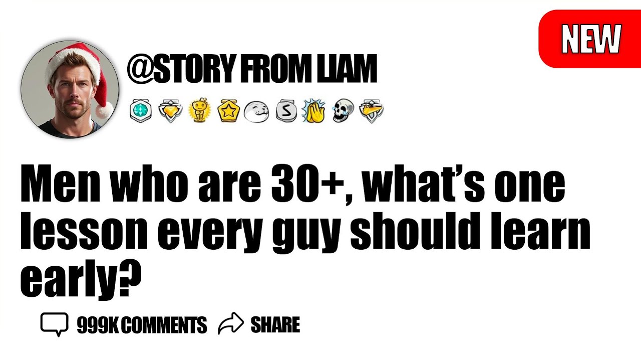Men who are 30, whats one lesson every guy should learn early ...