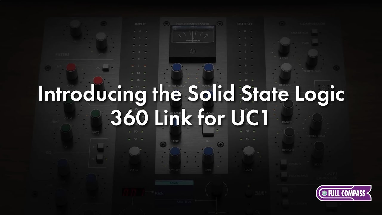 Introducing the Solid State Logic 360 Link for UC1 - YouTube