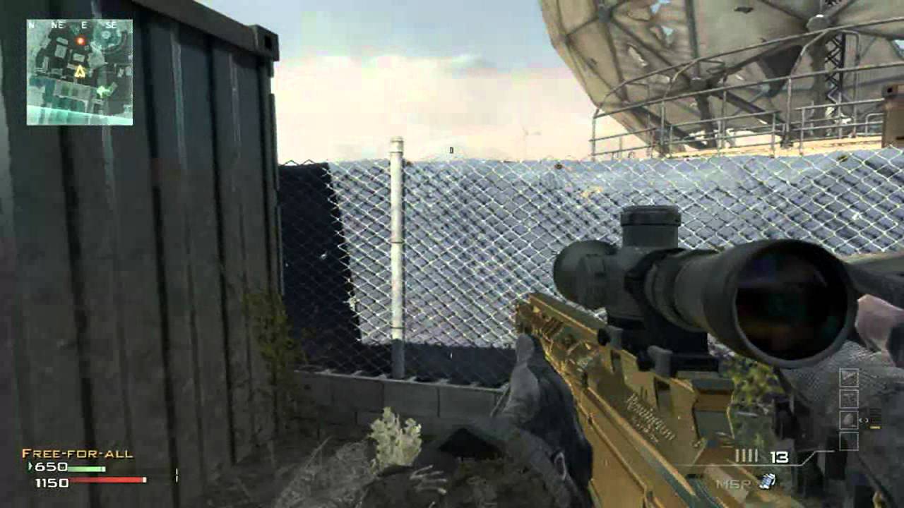 MW3 QUICK SCOPE - YouTube