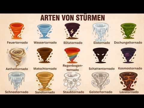 Die WILDESTEN Tornado-Arten, die du je gesehen hast! Fiktion oder Wirklichkeit?