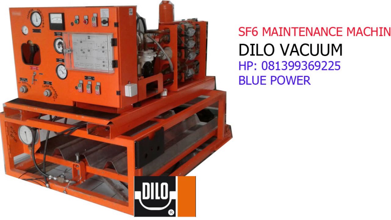 Dilo vacuum pump Bluepower - YouTube