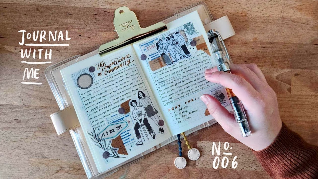 Journal With Me No. 006 On The Importance of Community - YouTube
