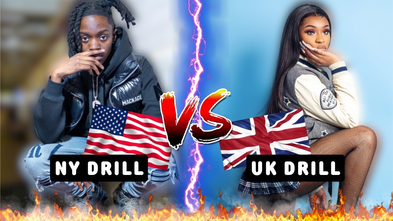 NY DRILL VS UK DRILL (FEMALE EDITION) - YouTube