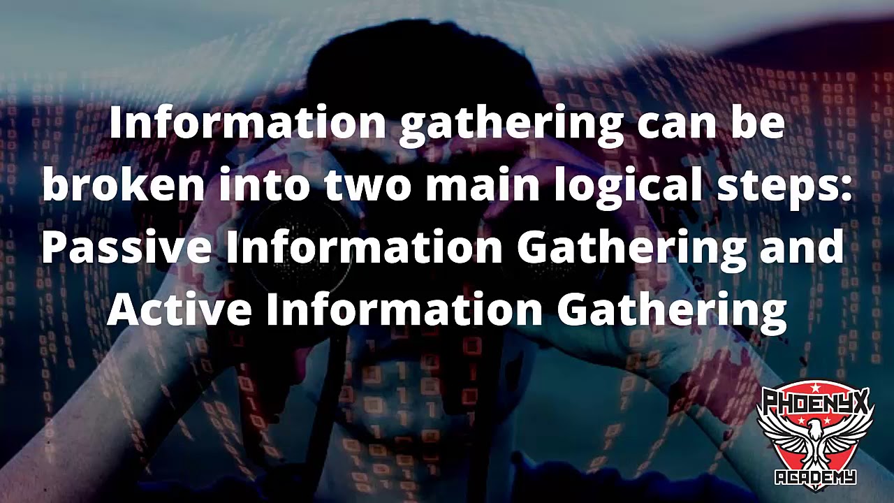 Active vs Passive Information Gathering - YouTube