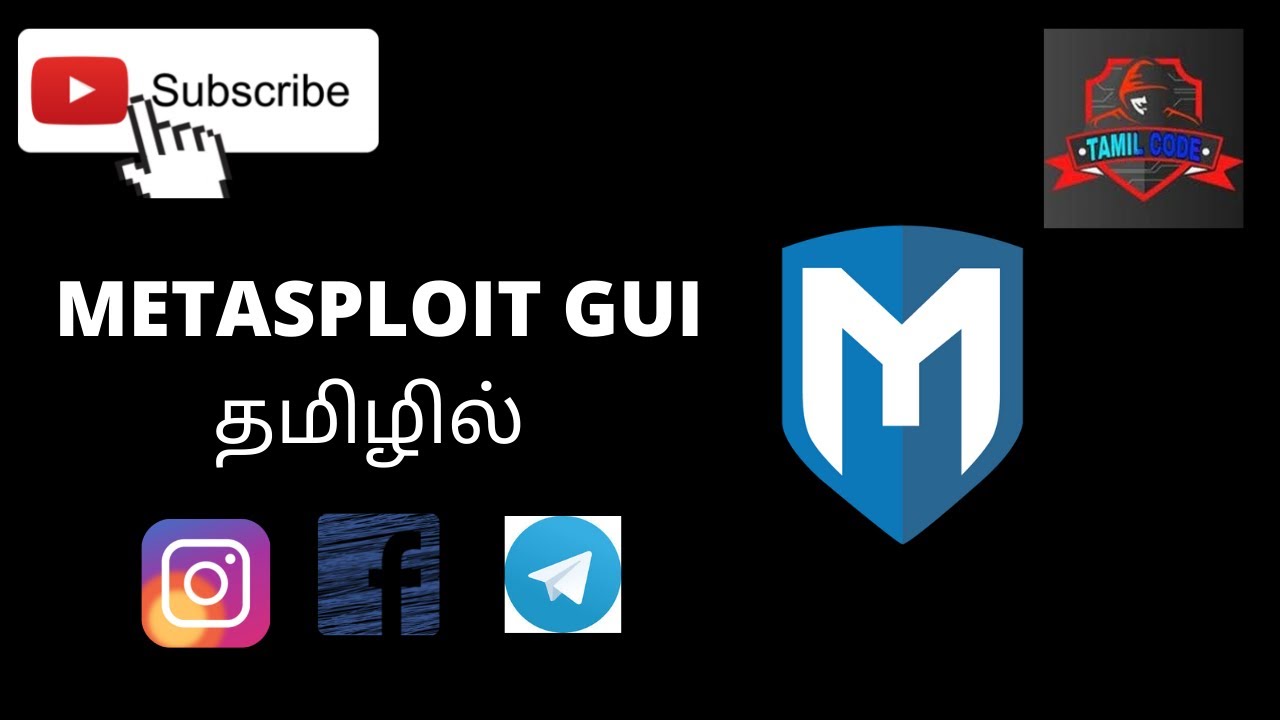 😱 EXPLAIN ABOUT METASPLOIT GUI தமிழில் | TAMILCODE - YouTube