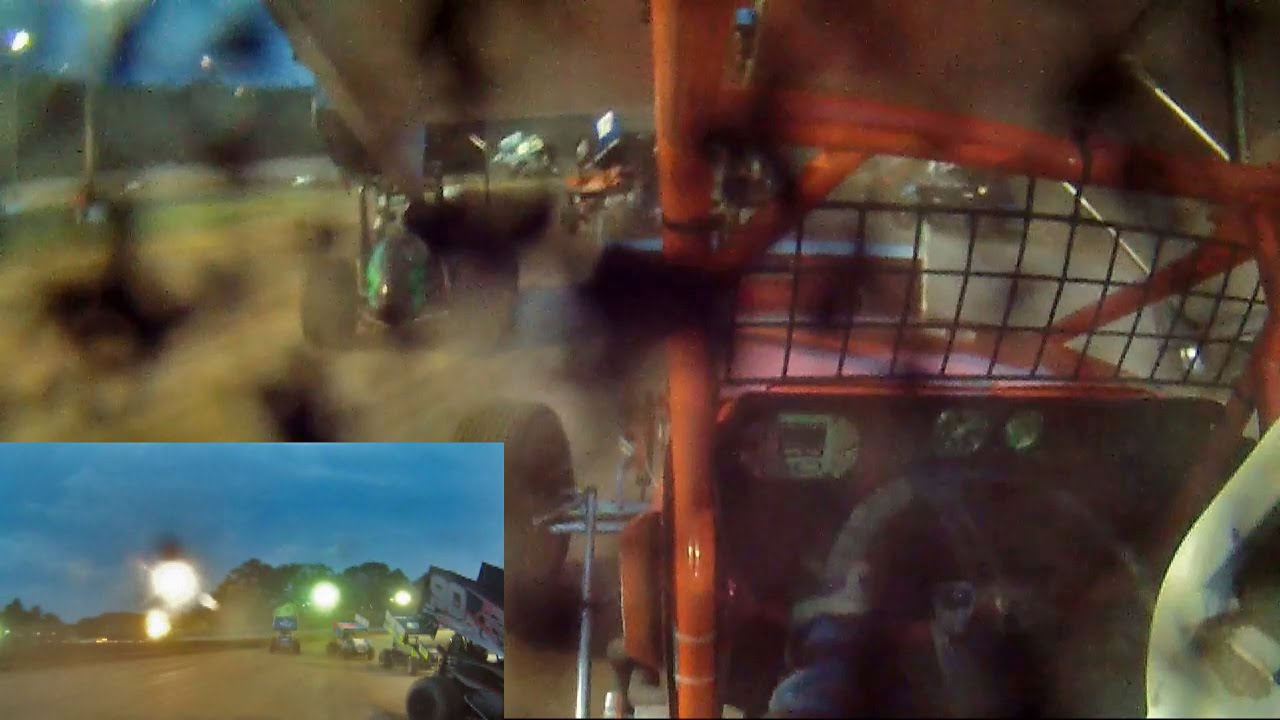 Dan Douville In-Car ESS | Albany-Saratoga Speedway 7-17-2015 - YouTube