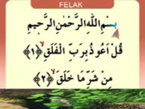 Felak suresi