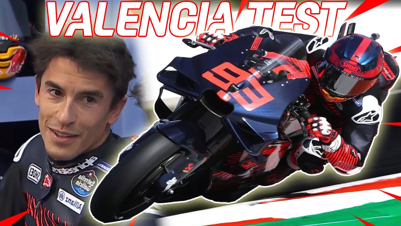 🔴 MARC MARQUEZ DA LA SORPRESA en MOTOGP TEST VALENCIA 2024 🔴 - YouTube