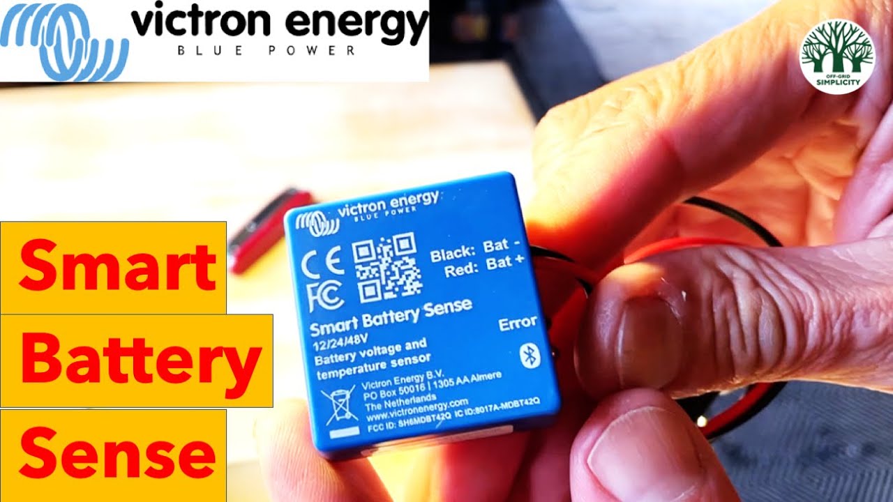 Installing Victron Smart Battery Sense - YouTube
