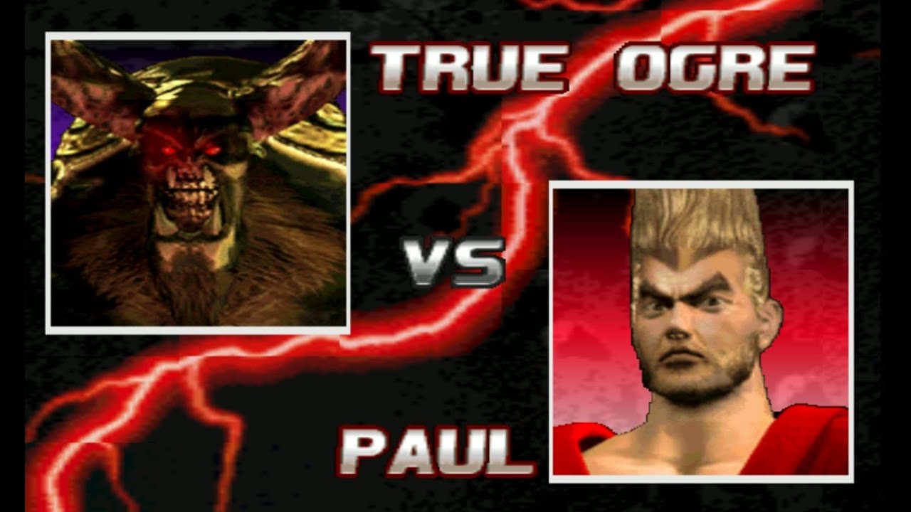 Tekken 3 [] - play as Ogre II / True Ogre great fighting skills - YouTube