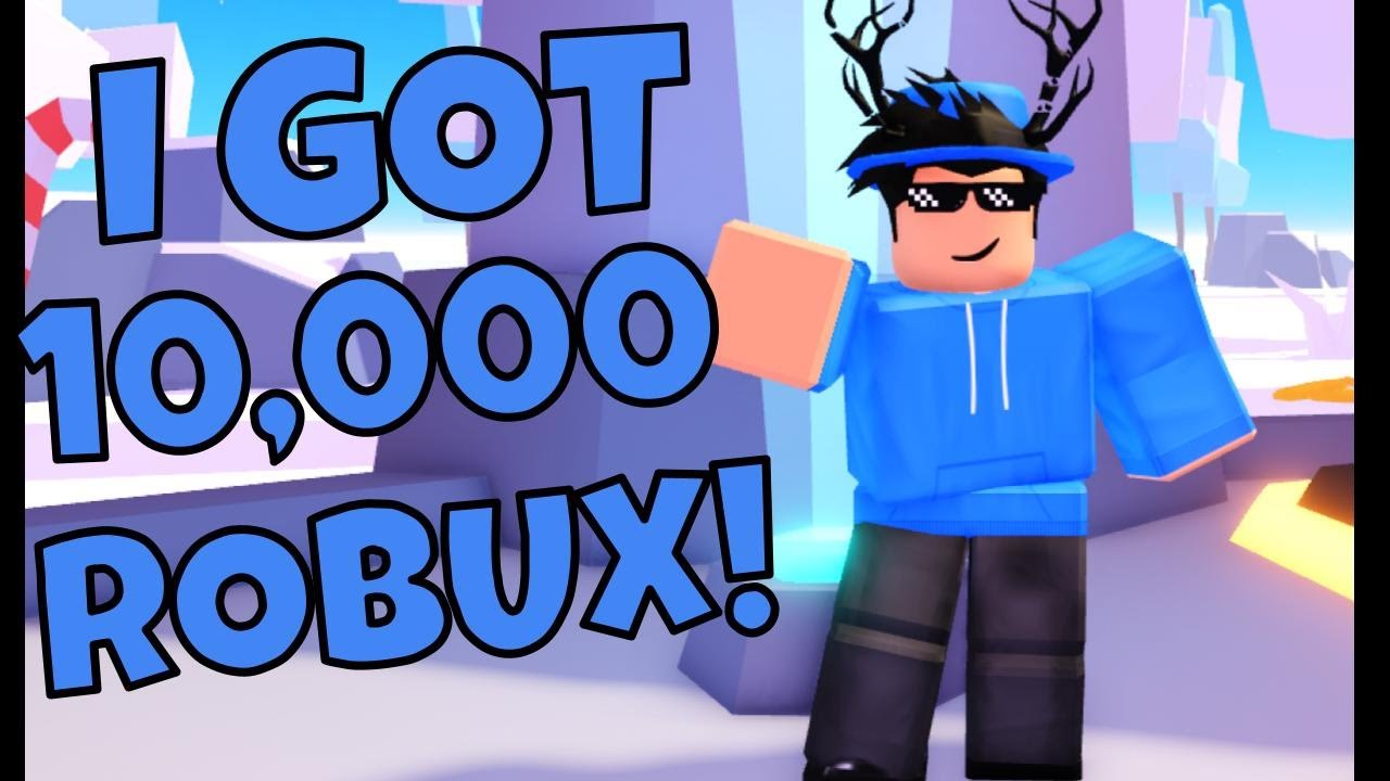 I Got DONATED 10,000 ROBUX in Pls Donate! - YouTube