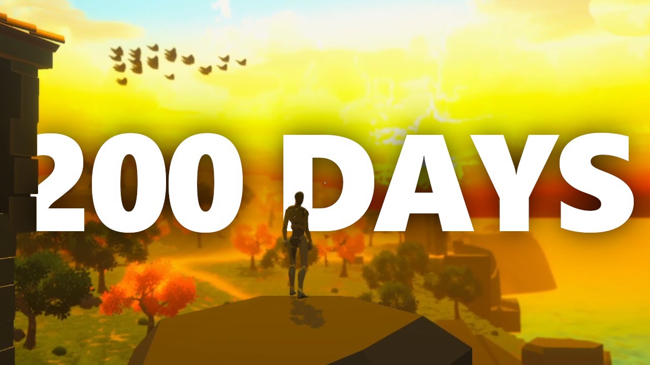 THIS is what 200 DAYS of game dev look like - YouTube