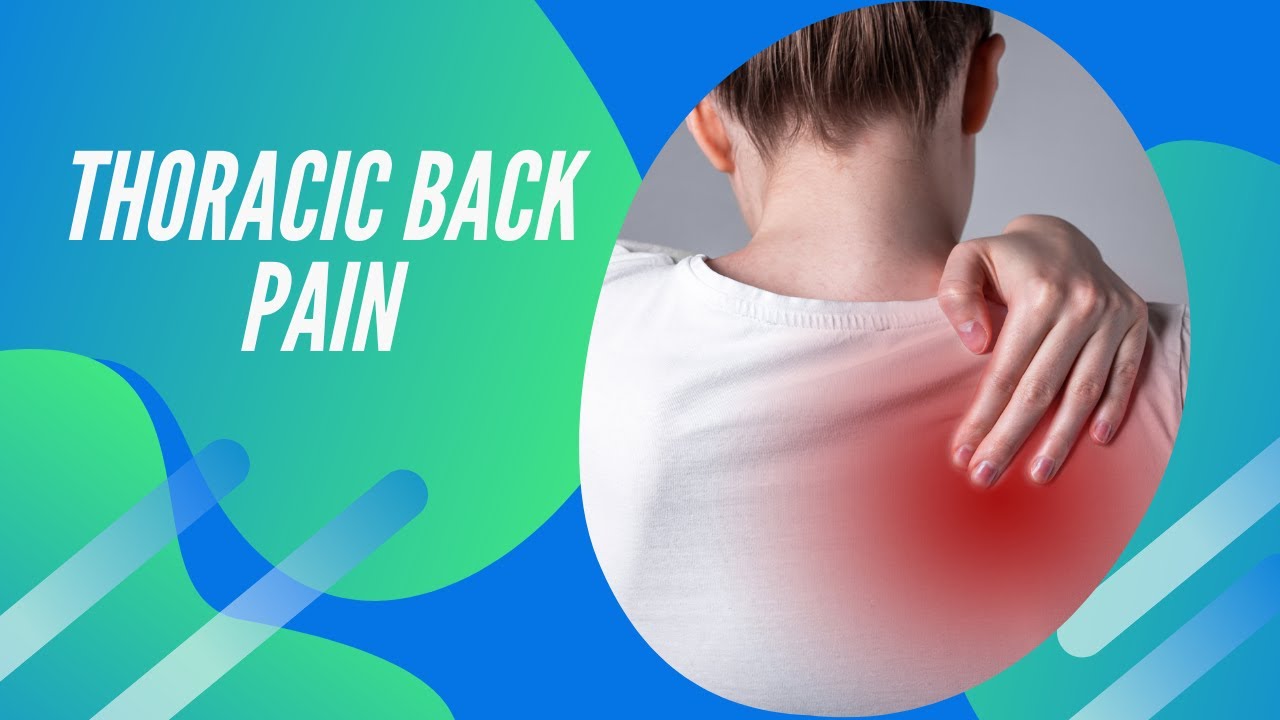 Posture Exercises to Help with Thoracic Back / Upper Back Pain - YouTube