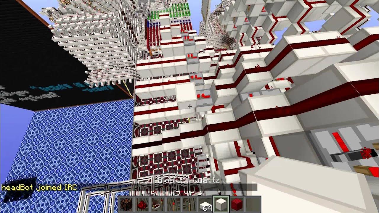 Minecraft: 8 Bit CPU Tutorial part 6.5, adding RAM! - YouTube