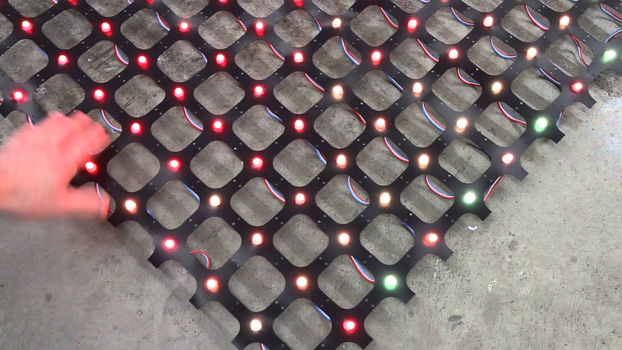 HolidayCoro PixNode Net for Building Pixel Screen Matrix Projects - YouTube