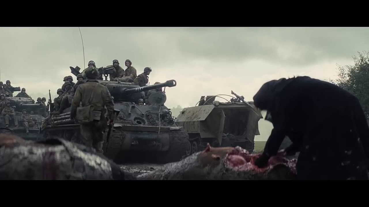 FUNNY CHOCOLATE SCENE - FURY(2014) - YouTube