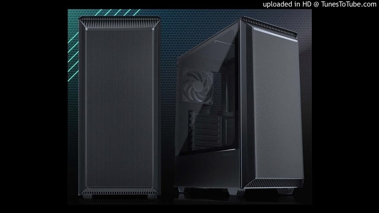 Low-cost Phanteks Eclipse P300A case gets mesh face panel - YouTube