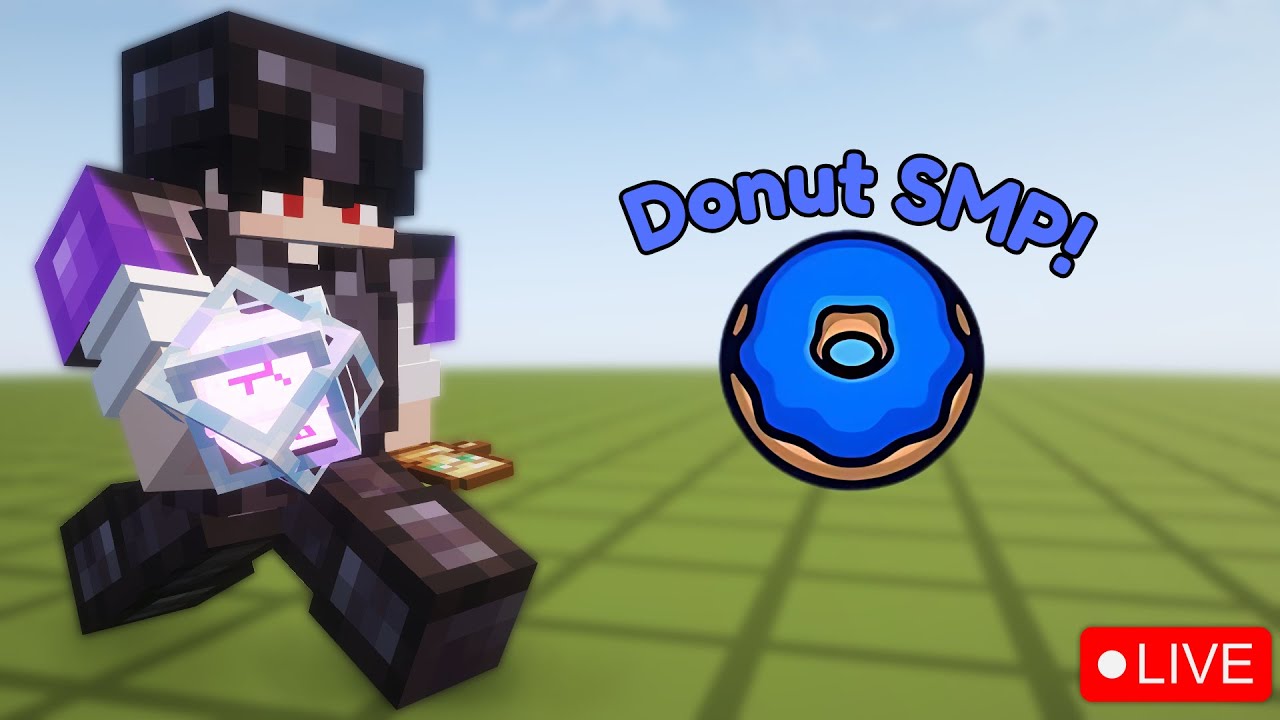 Donut SMP Live🔴|Big Giveaway, FFA, Base Rate & More. #minecraft # ...