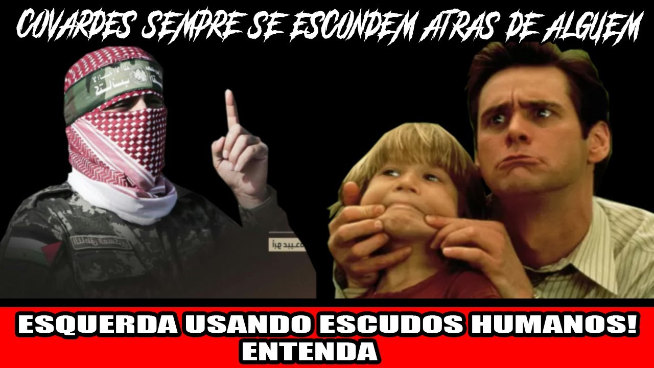 ESQUERDA USANDO ESCUDOS HUMANOS! ENTENDA - YouTube