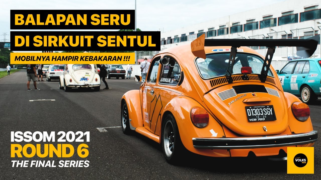 BALAPAN SERU DI SIRKUIT SENTUL- MOBILNYA HAMPIR KEBAKARAN (ISSOM 2021 ...